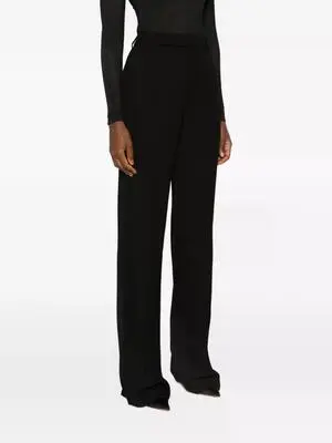 Saint Laurent Pleated Wide-leg Trousers