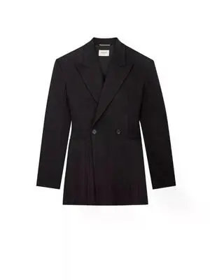 Saint Laurent Pinstripe Double-breasted Jacket