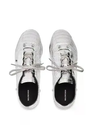 Balenciaga City Arena Leather Sneakers
