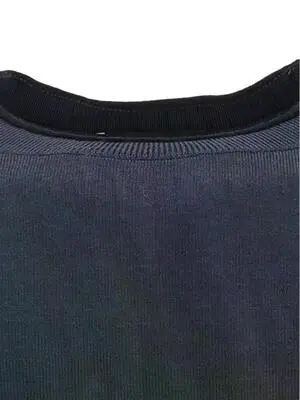 Emporio Armani Logo-embroidered Crew-neck Sweater