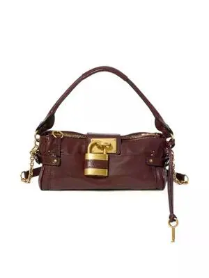 Chloé Small Paddington Grained Leather Tote Bag