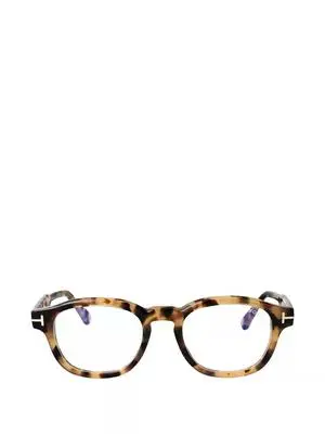 TOM FORD Round-frame Glasses - Brown