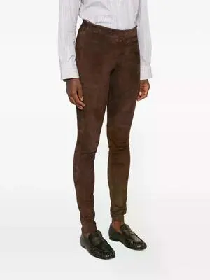 ARMA Suede Slim-fit Trousers