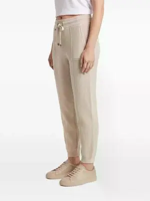 Brunello Cucinelli Ribbed-knit Drawstring Trousers