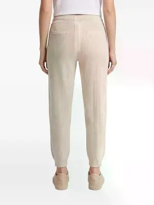 Brunello Cucinelli Ribbed-knit Drawstring Trousers