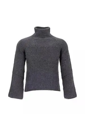 Emporio Armani Roll-neck Raglan-sleeve Sweater