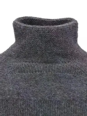 Emporio Armani Roll-neck Raglan-sleeve Sweater