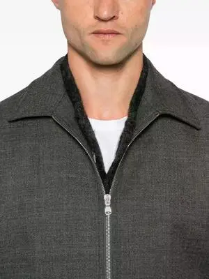 BRIGLIA 1949 Zip-up Shirt Jacket