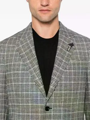 LARDINI Prince Of Wales Check Blazer