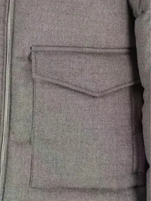 Eleventy Padded Cashmere Jacket