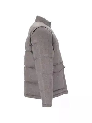 Eleventy Padded Cashmere Jacket