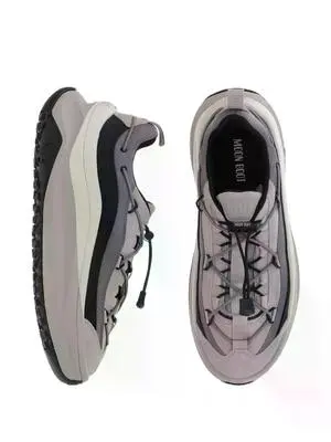 Moon Boot Moon247 Xlace Leather-trim Panelled Sneakers