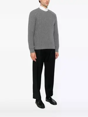 Fedeli Ribbed Raglan-sleeve Sweater