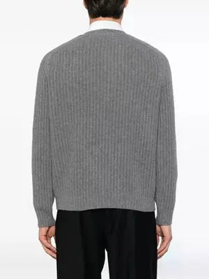 Fedeli Ribbed Raglan-sleeve Sweater