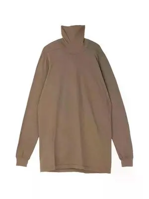 Rick Owens Surf High-neck T-shirt - Brown