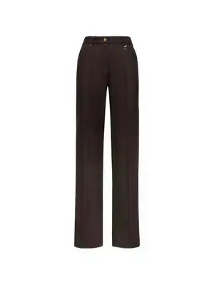 Moncler Pressed-crease Straight-leg Trousers