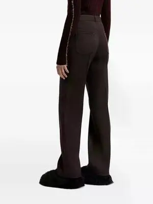 Moncler Pressed-crease Straight-leg Trousers
