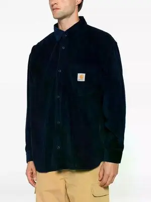 Carhartt Work In Progress Loyde Corduroy Logo-patch Shirt