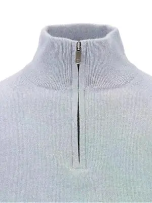 Eric Bompard Côme Zip-neck Cashmere Sweater