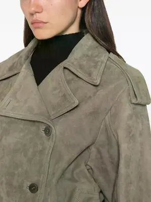 SALVATORE SANTORO Double-breasted Belted Jacket