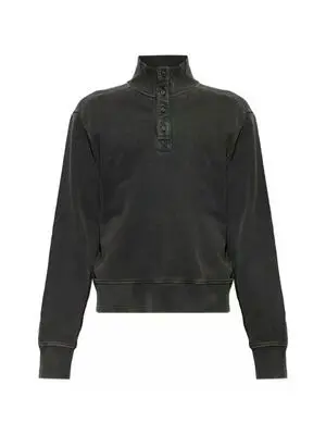 ENTIRE STUDIOS Port Button-up Collar Sweatshirt