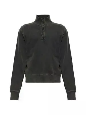 ENTIRE STUDIOS Port Button-up Collar Sweatshirt