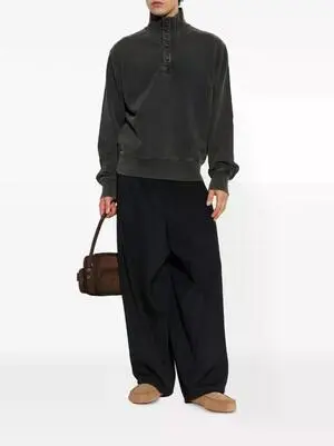 ENTIRE STUDIOS Port Button-up Collar Sweatshirt