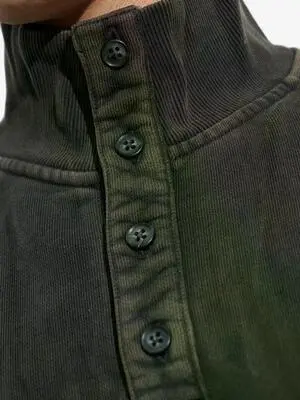 ENTIRE STUDIOS Port Button-up Collar Sweatshirt