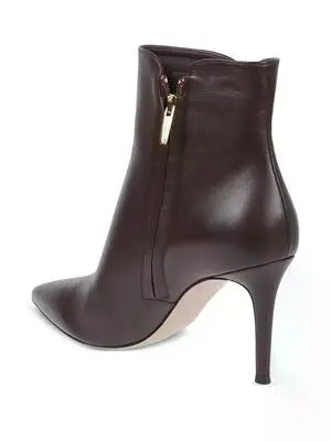 GIANVITO ROSSI Pointed-toe Zip Boots
