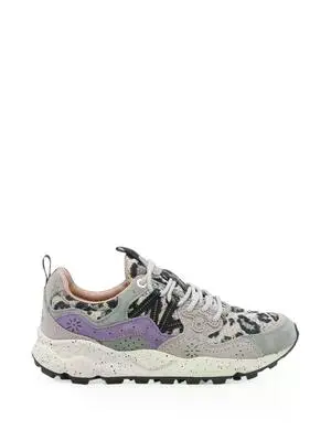 FLOWER MOUNTAIN Leopard-print Low-top Sneakers