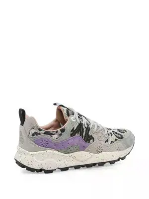 FLOWER MOUNTAIN Leopard-print Low-top Sneakers