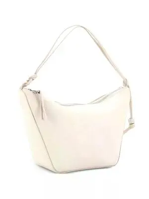 Loewe Hammock Hobo Leather Mini Crossbody Bag - Neutrals