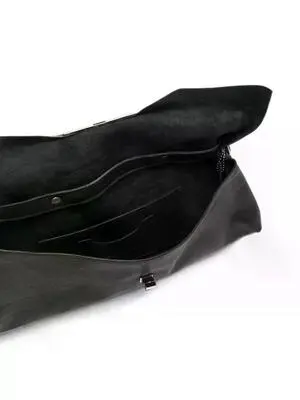 UN TE' DA MATTI Brucaliffo Leather Clutch Bag