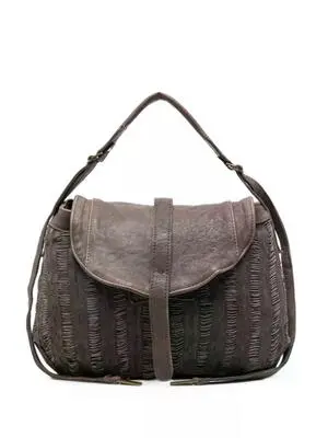 MIALUIS Do Fringe Shoulder Bag - Brown