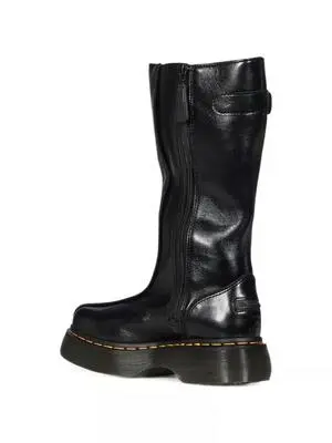 Dr. Martens Buzz Hi Buckled Leather Boots