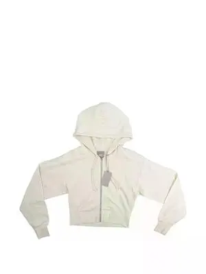 Kith Fallon Waffle-knit Hoodie - Grey