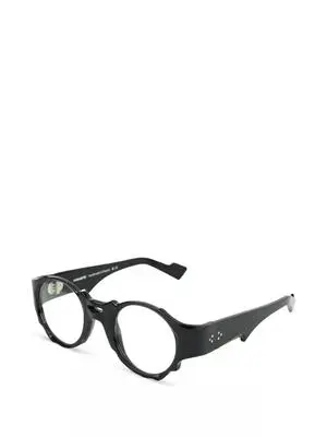 PARASITE Biomorph 1 Geometric-frame Glasses - Black