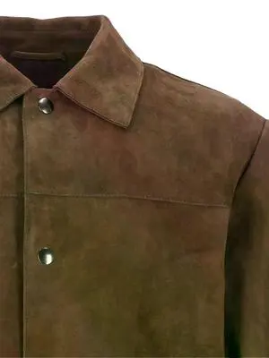 Mauro Grifoni Suede Button-fastening Jacket