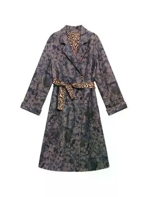 Malìparmi Reversible Floral-print Coat