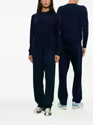 ENTIRE STUDIOS Ribbed-knit Wool-blend Track Pants