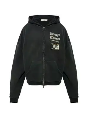 DUKE + DEXTER Midnight Château Zip-up Hoodie