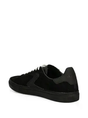 Sketchers Arch Fit Legend Logo-debossed Sneakers - Black