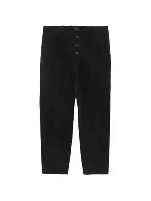 Undercover Corduroy Button-fly Trousers - Black