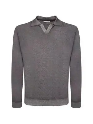 DANIELE FIESOLI Spread-collar Sweater - Grey