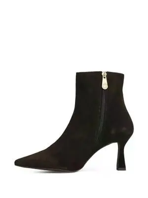 PEDRO MIRALLES Pointed-toe Suede Ankle Boots