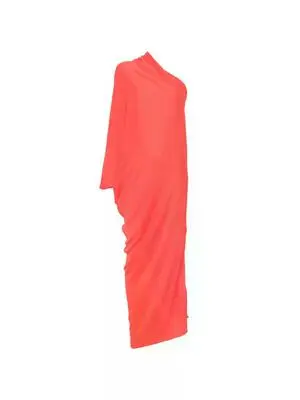 CORTANA One-shoulder Draped Dress