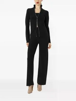 Wolford Funnel-neck Zip-up Sweater