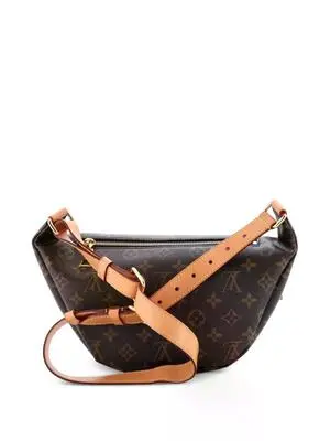 LOUIS VUITTON Bum Bag Monogram Canvas Belt Bag - Brown
