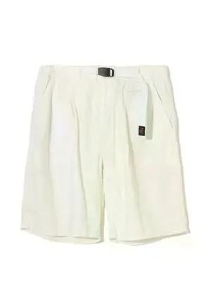 Undercover X Nonnative Walker Easy Belted Logo-patch Shorts - Neutrals