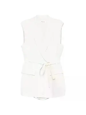 P.a.r.o.s.h Belted Sleeveless Gilet